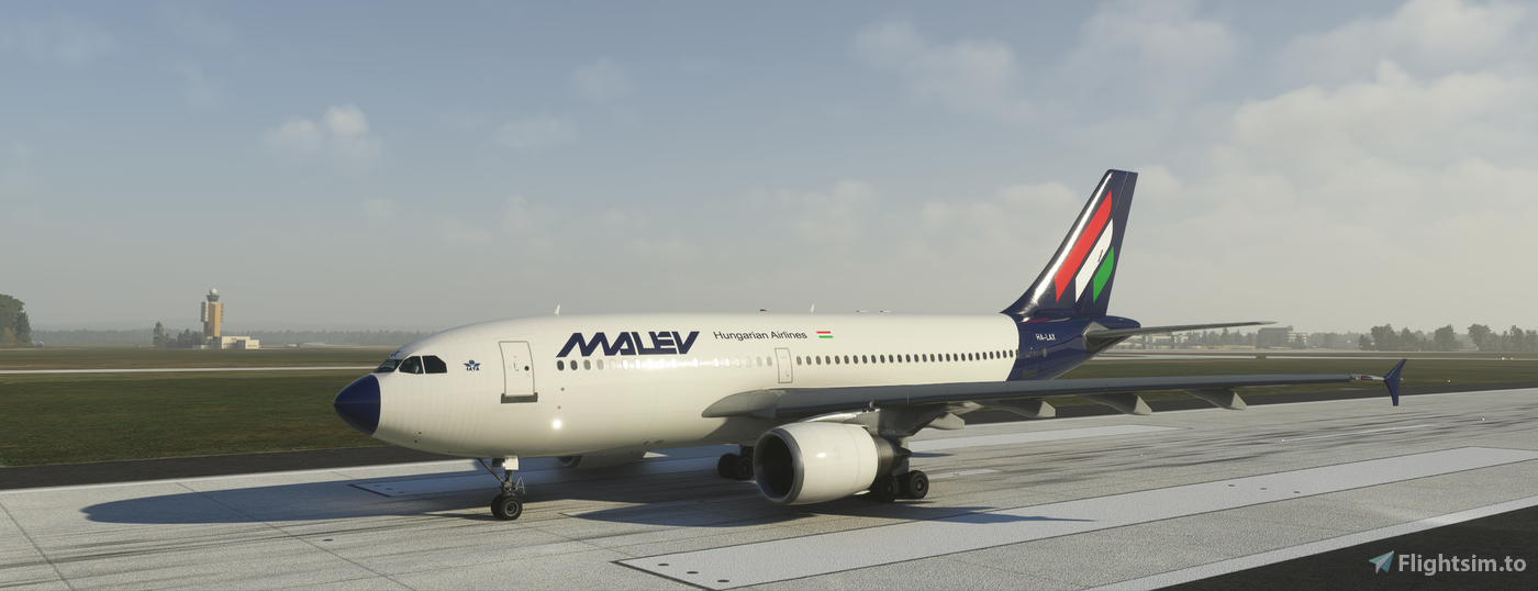 [4k] MALEV Hungarian Airlines Airbus A310-300 for Microsoft Flight ...