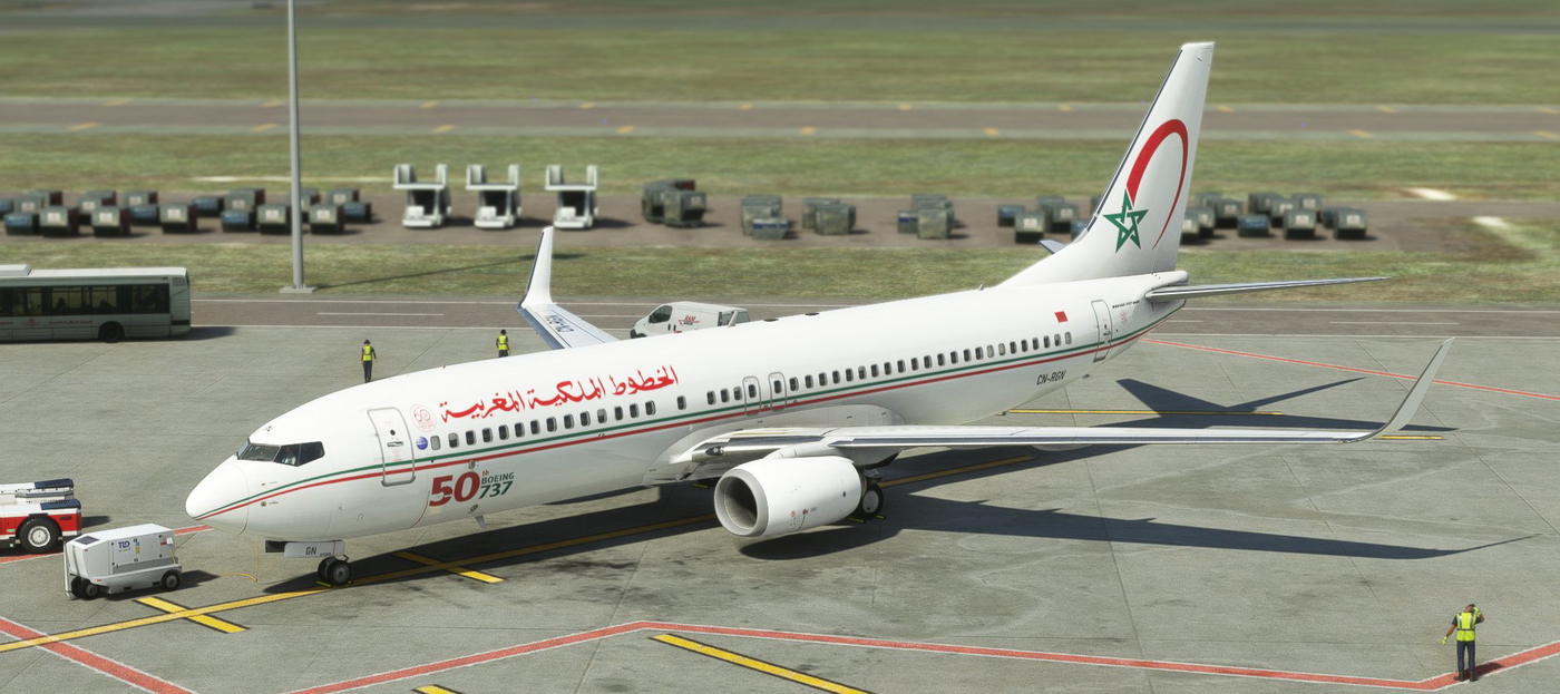 [4K] PMDG 737-800 RAM Royal Air Maroc livery pack for Microsoft Flight ...