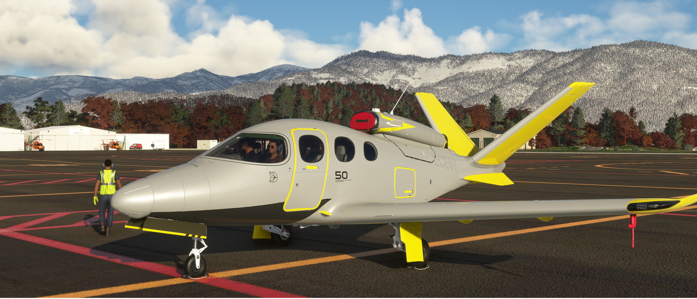4K | SF50 Vision Jet G2 | Custom Registration for Microsoft Flight ...