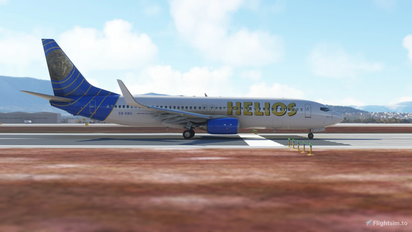 [4K][737-800] Helios Airways 5B-DBH Zela for Microsoft Flight Simulator ...