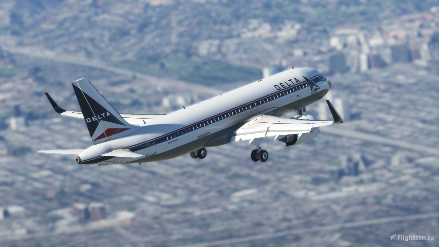 [A32NX] Delta 'Widget' N75010A [8K] Livery for Microsoft Flight ...