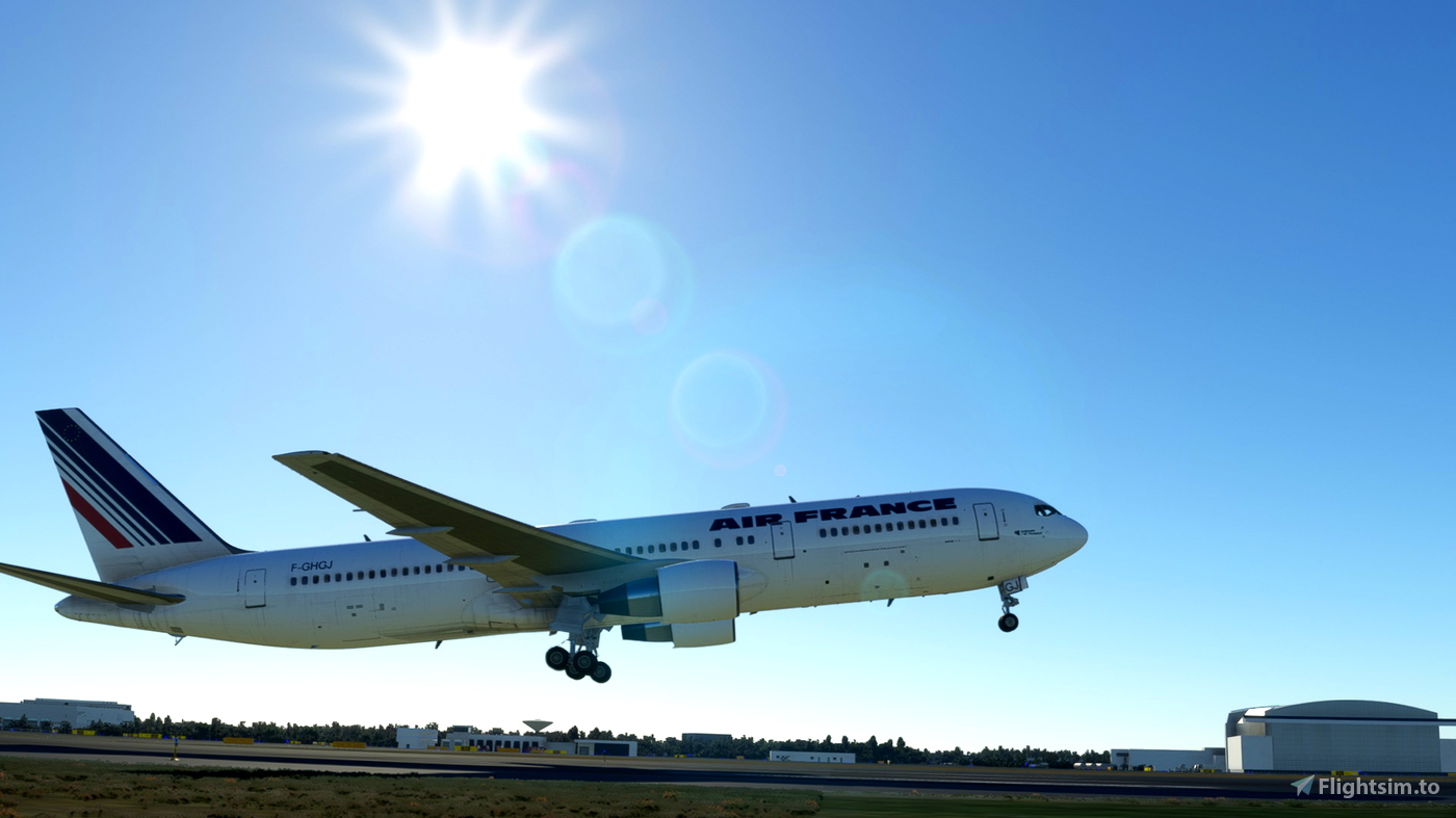 CaptainSim Boeing 767-300ER Air France F-GHGJ for Microsoft Flight ...