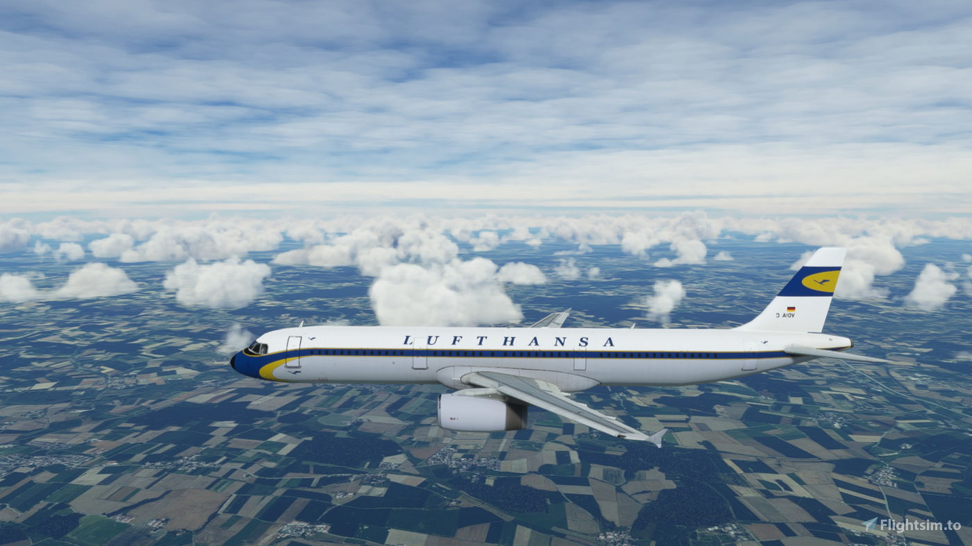 PMP Airbus A321-200 Lufthansa Retro 8K for Microsoft Flight Simulator ...