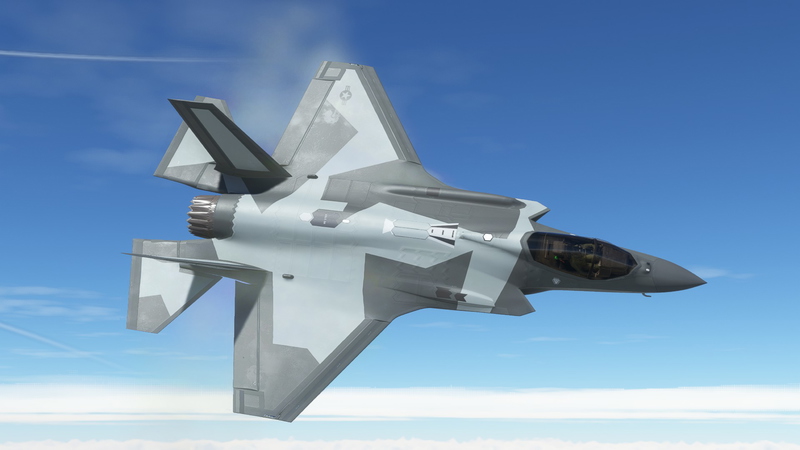 65th Aggressor Squadron F-35A's for Microsoft Flight Simulator | MSFS