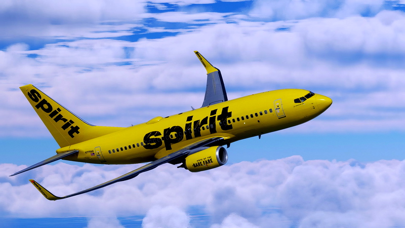 737-700 Spirit Airlines (N779NK) for Microsoft Flight Simulator | MSFS