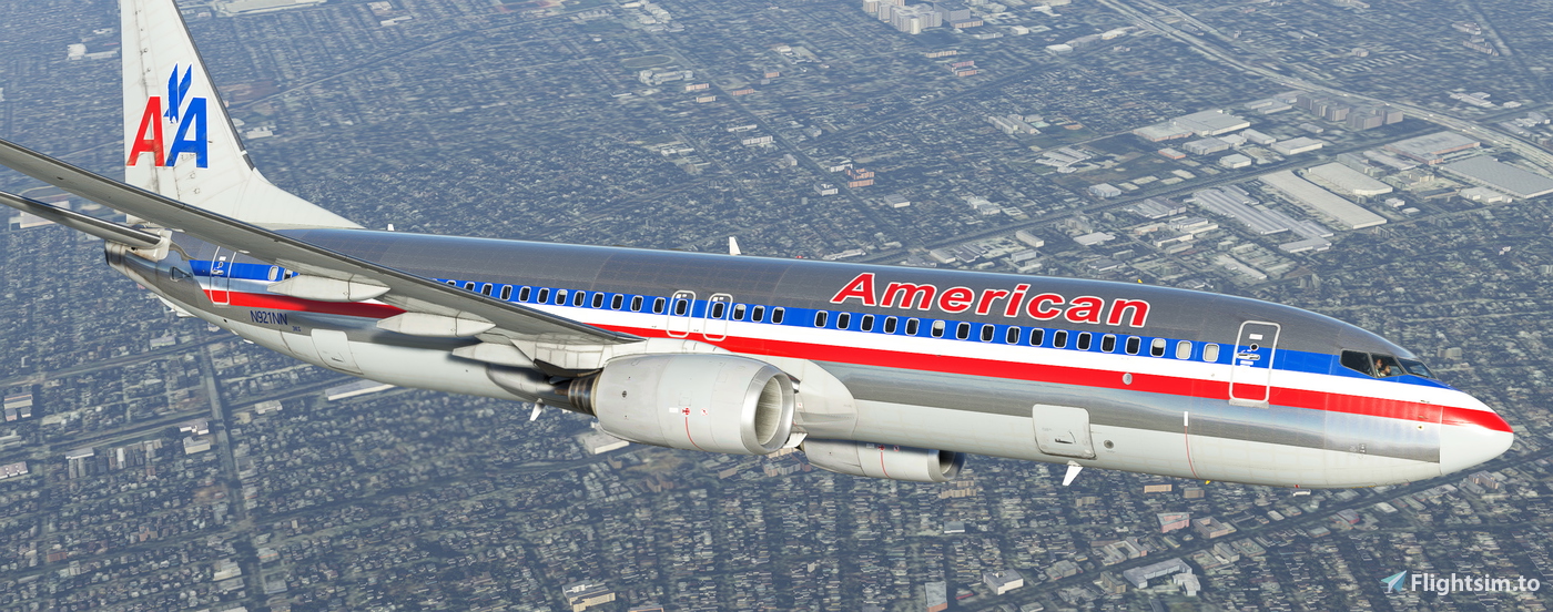 737-800 American Airlines old (N921NN - 2019) pour Microsoft Flight ...