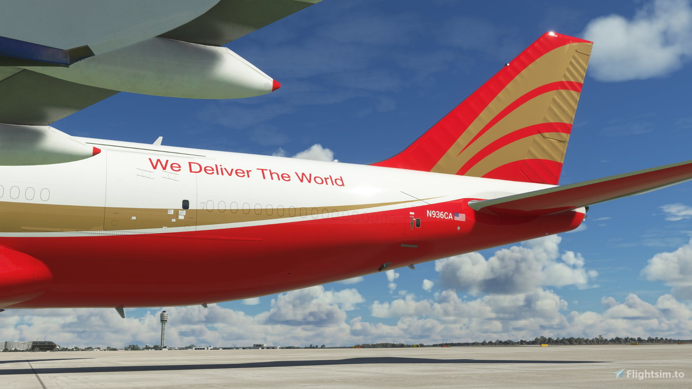 747-8BCF National Air Cargo N936CA for Microsoft Flight Simulator | MSFS