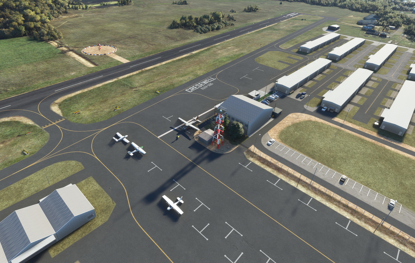77S - Creswell Airport - Hobby Field (OR, USA) pour Microsoft Flight ...