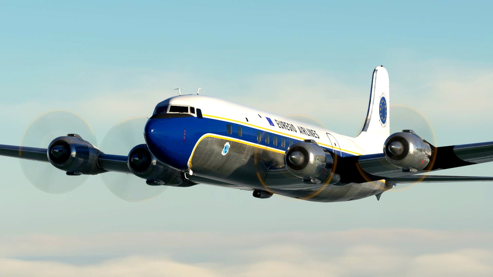 Douglas DC-6B | Euregio Airlines [fictional airline] for Microsoft ...