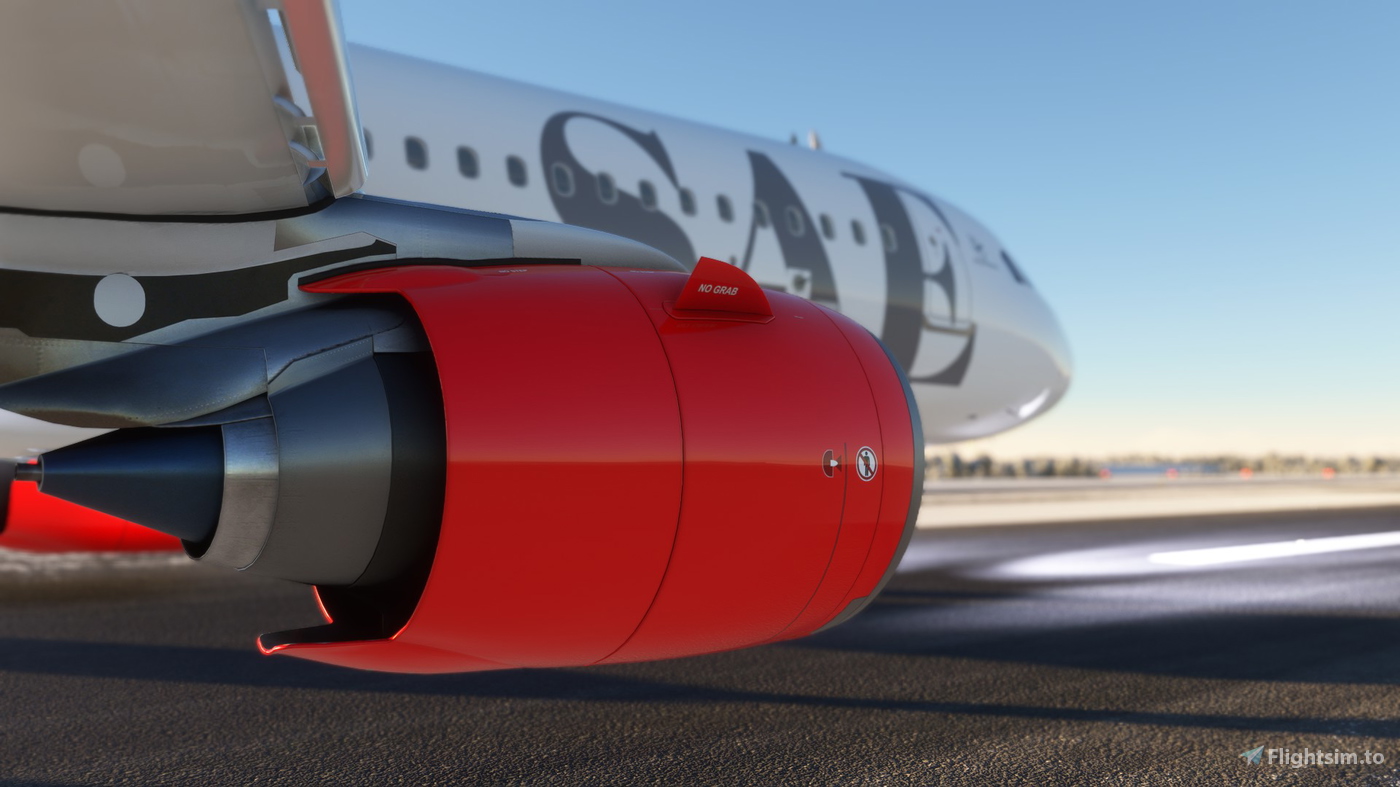 [8K][A32NX]SwissANA Express(SAE) HB-ABN for Microsoft Flight Simulator ...