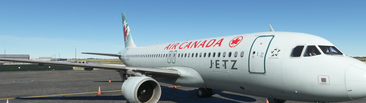 [8K] Fenix 320-211 Air Canada Jetz "Icy Blue" Livery | C-FKPT ...