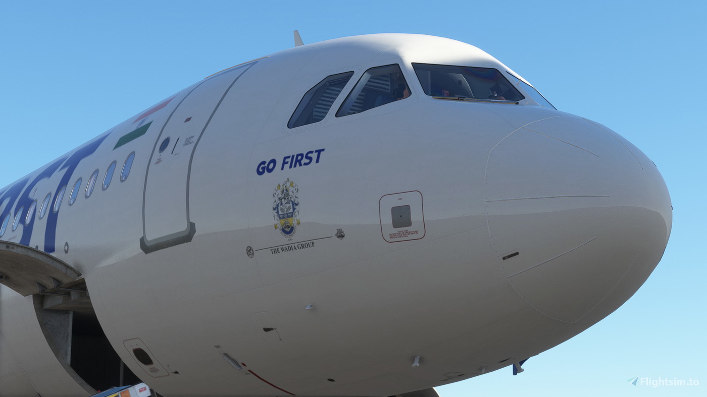 [8K][4K][FENIX] Go First VT-WJJ for Microsoft Flight Simulator | MSFS