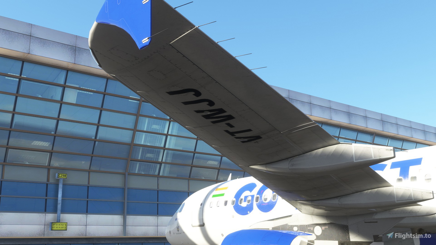 [8K][4K][FENIX] Go First VT-WJJ for Microsoft Flight Simulator | MSFS