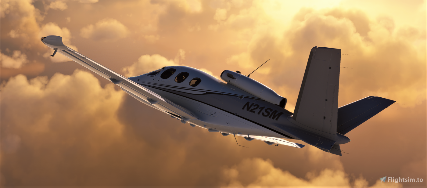 8K| SF50 Vision Jet G2 | N21SM for Microsoft Flight Simulator | MSFS
