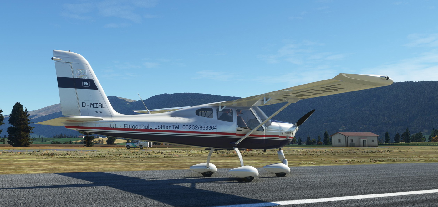 [8k] Tecnam P92 Echo Flugschule Löffler D-MIRL Livery for Microsoft ...