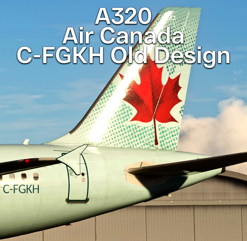 [8K/4K] Fenix A320CFM Air Canada C-FGKH Old Design for Microsoft Flight ...