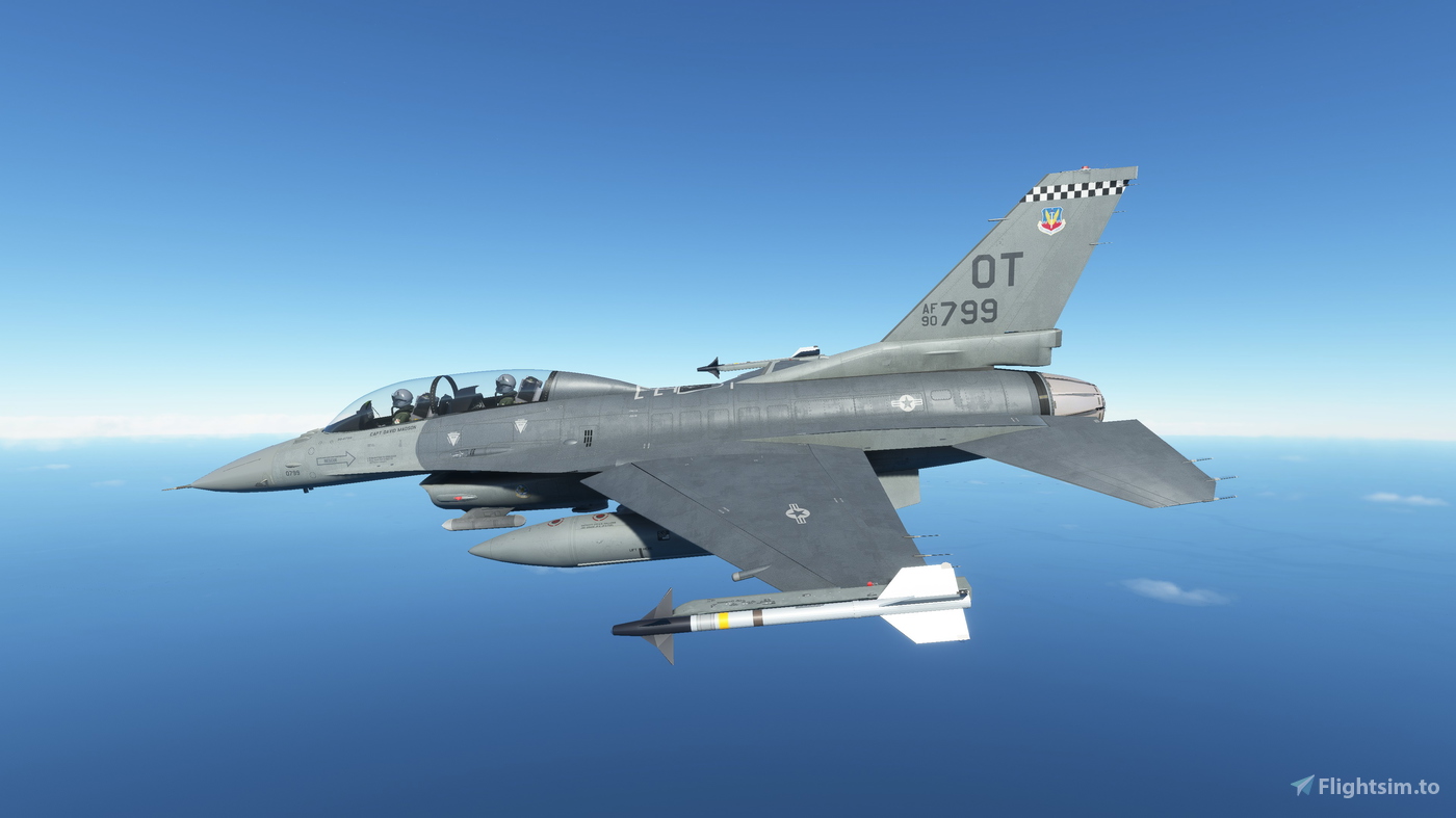 SC Designs F-16 USAF 85th TES - Skulls for Microsoft Flight Simulator ...
