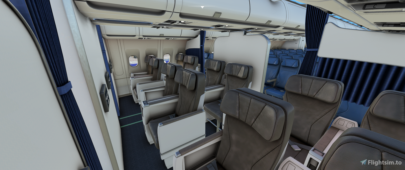 A310 - 300 IniBuilds SLC Cabin Layout for Microsoft Flight Simulator | MSFS
