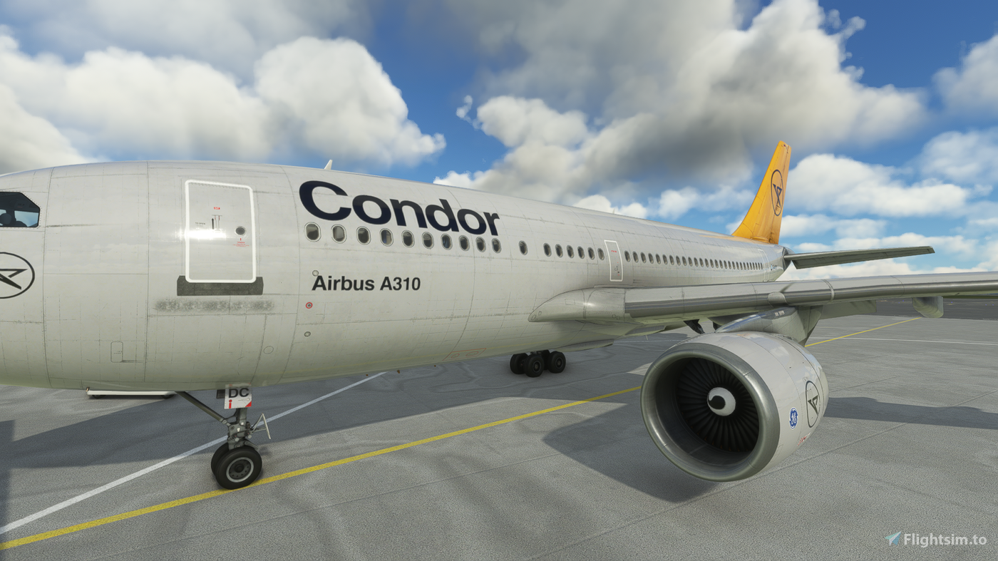 A310 - Condor Livery for Microsoft Flight Simulator | MSFS