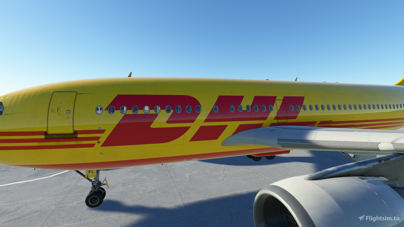 A310 - DHL Livery for Microsoft Flight Simulator | MSFS