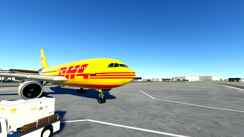 A310 - DHL Livery voor Microsoft Flight Simulator | MSFS