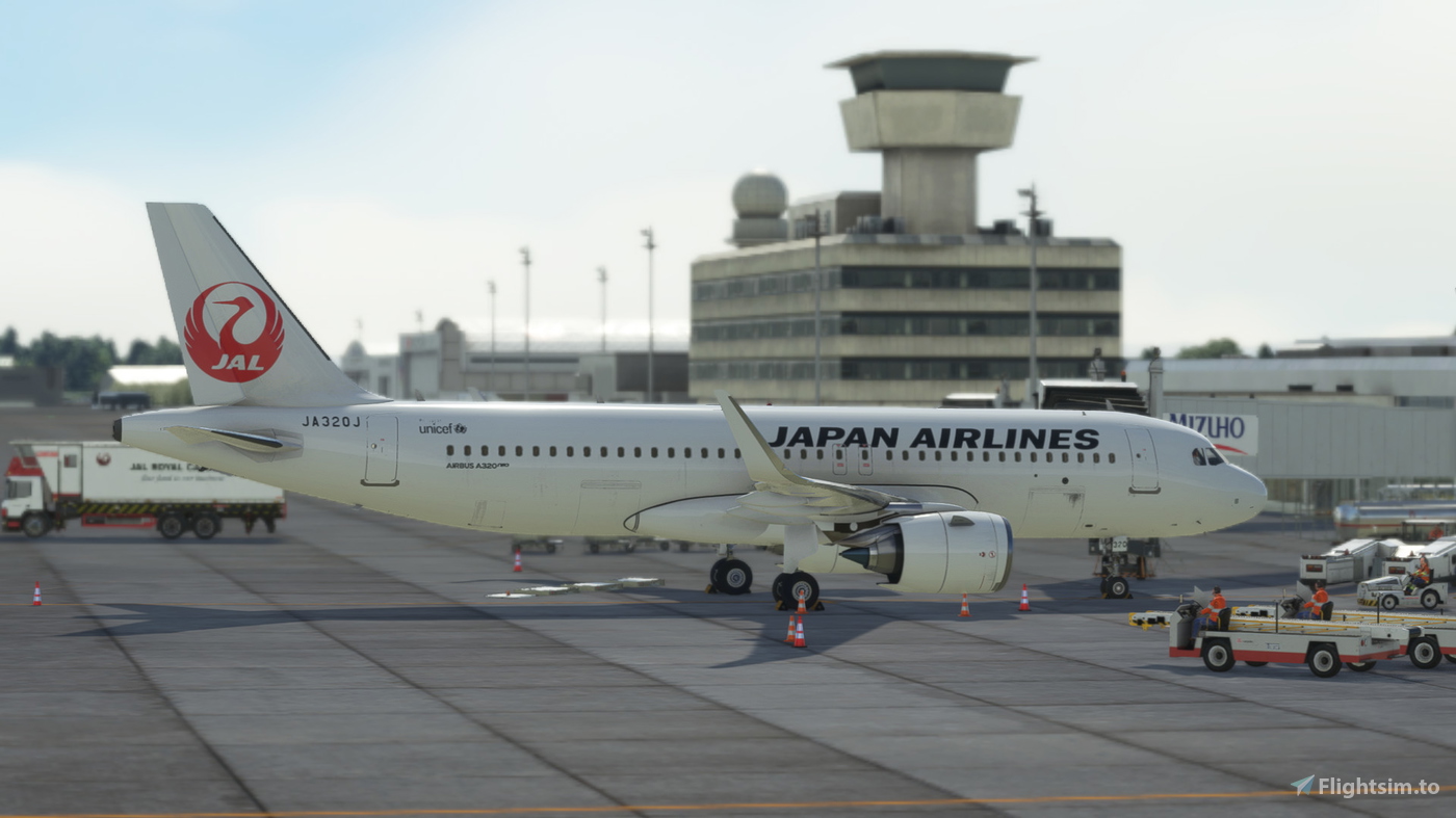 [A32NX] Japan Airlines JA320J [8K] Livery のために Microsoft Flight ...