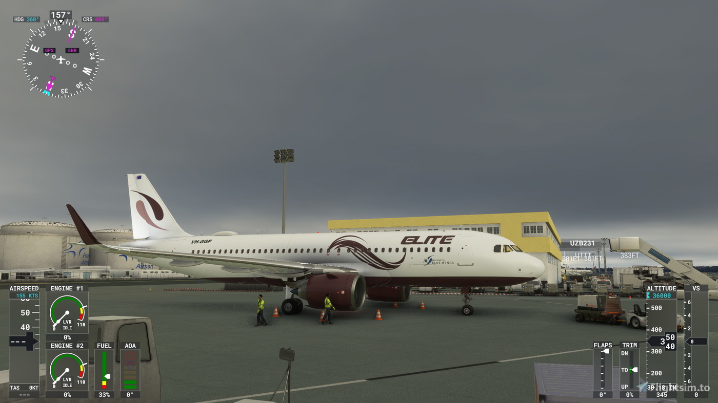 [A32NX] A320Neo Bluewings ELITE BWG-VA (VH-GGP) for Microsoft Flight ...