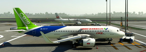 [A32NX] COMAC C919(B-001F) for Microsoft Flight Simulator | MSFS