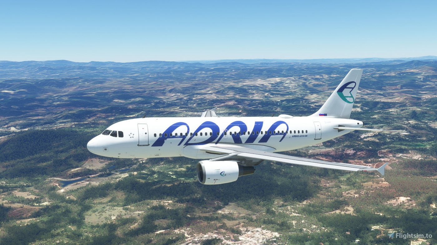 ADRIA AIRWAYS A319CEO 8K for Microsoft Flight Simulator | MSFS