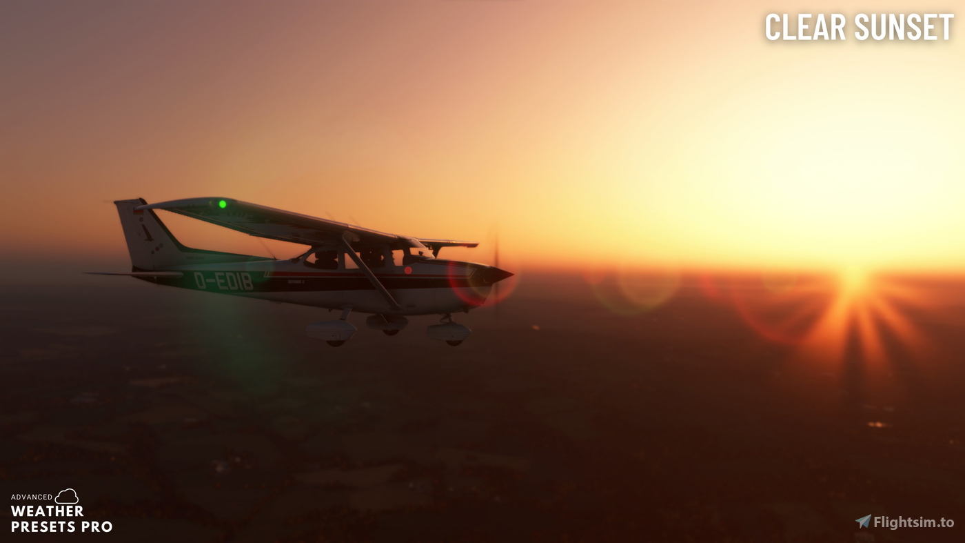 Advanced Weather Presets Pro for Microsoft Flight Simulator | MSFS