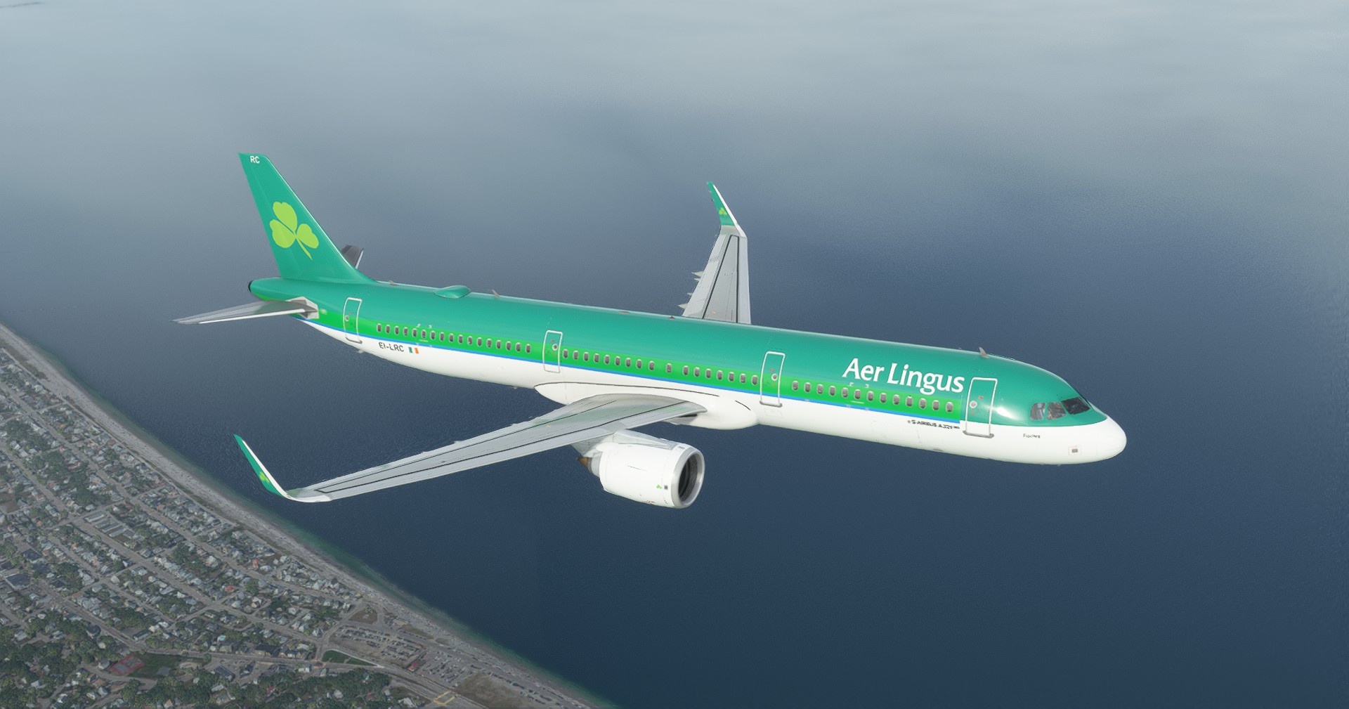 Aer Lingus "1996 livery" "EI-LRC" LatinVFR A321 Neo leap - MSFS Add-on ...