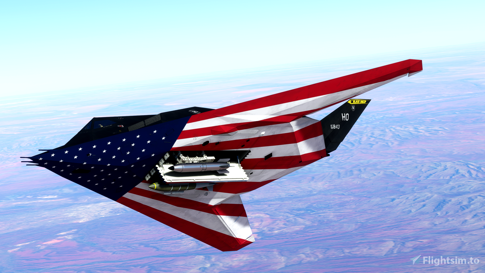 Aerial Simulations F-117 Weapons for Microsoft Flight Simulator | MSFS