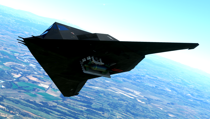 Aerial Simulations F-117 Weapons for Microsoft Flight Simulator | MSFS