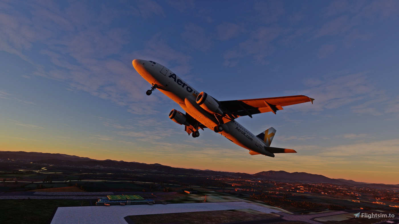 Aero-K (EOK) [HL-8384] - Fenix Simulations A320 | [8K] | [RUSSIANPILOT ...