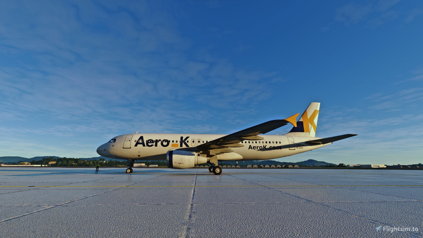 Aero-K (EOK) [HL-8384] - Fenix Simulations A320 | [8K] | [RUSSIANPILOT ...