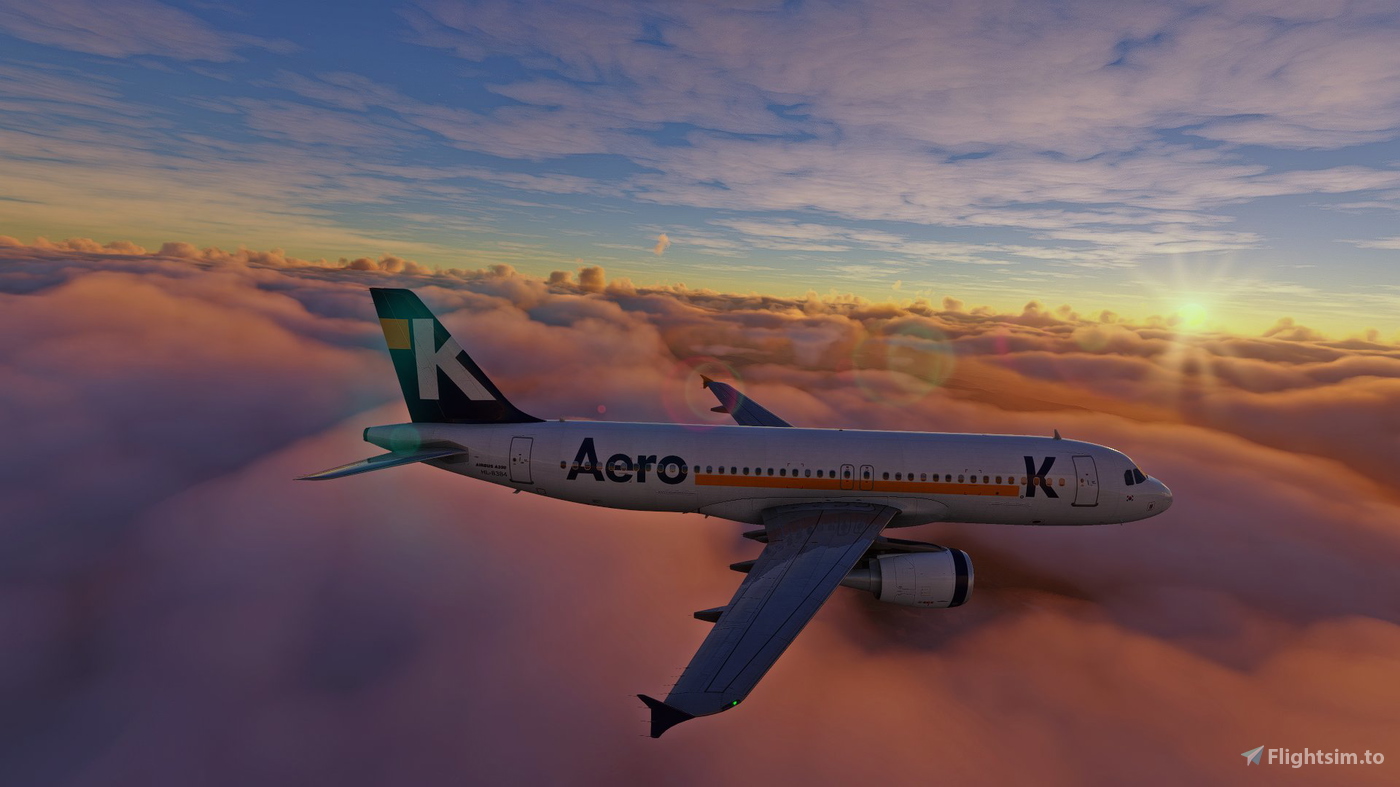 Aero-K (EOK) [HL-8384] - Fenix Simulations A320 | [8K] | [RUSSIANPILOT ...