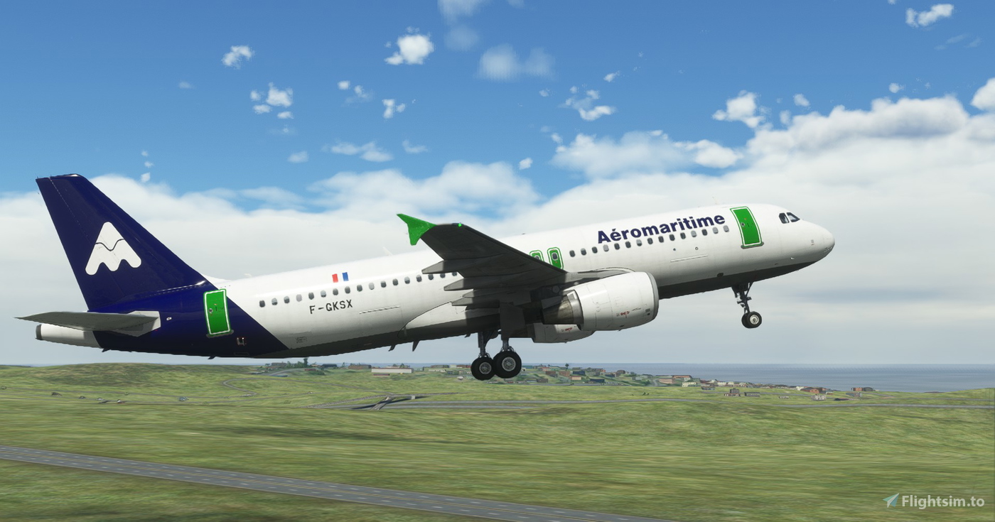 Aeromaritime Fenix A320 Ceo with cabin for Microsoft Flight Simulator ...