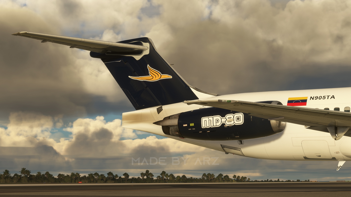 Aeropostal N905TA MD82 - MaddogX (Legacy) for Microsoft Flight ...