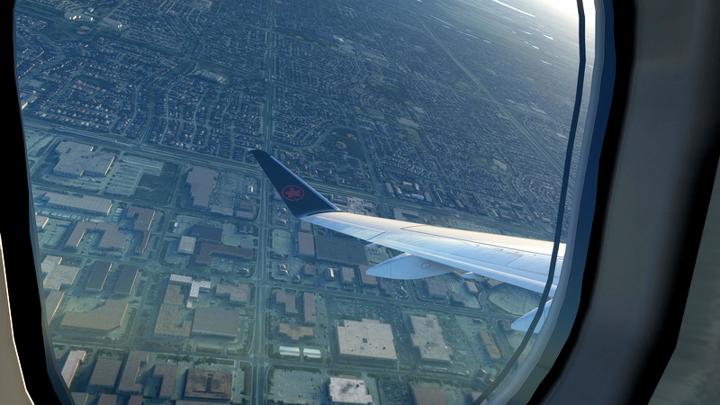 Air Canada E175 long/small winglets for Microsoft Flight Simulator | MSFS