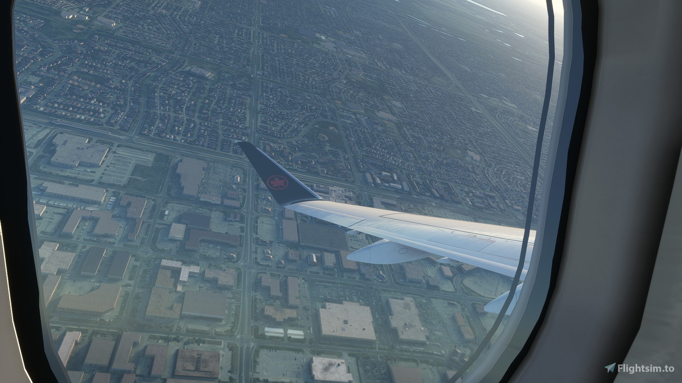 Air Canada E175 long/small winglets for Microsoft Flight Simulator | MSFS