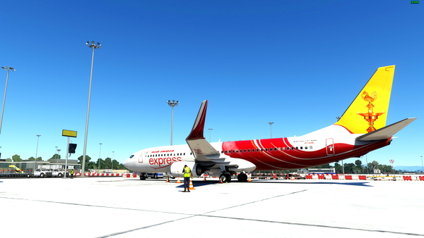 Air India Express VT-AXH "India Gate / Gateway of India" tail design ...