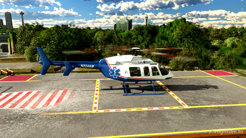 Air Methods Bell 407 for Microsoft Flight Simulator | MSFS