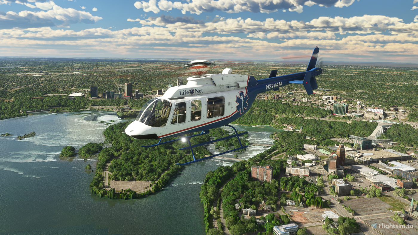 Air Methods Bell 407 for Microsoft Flight Simulator | MSFS