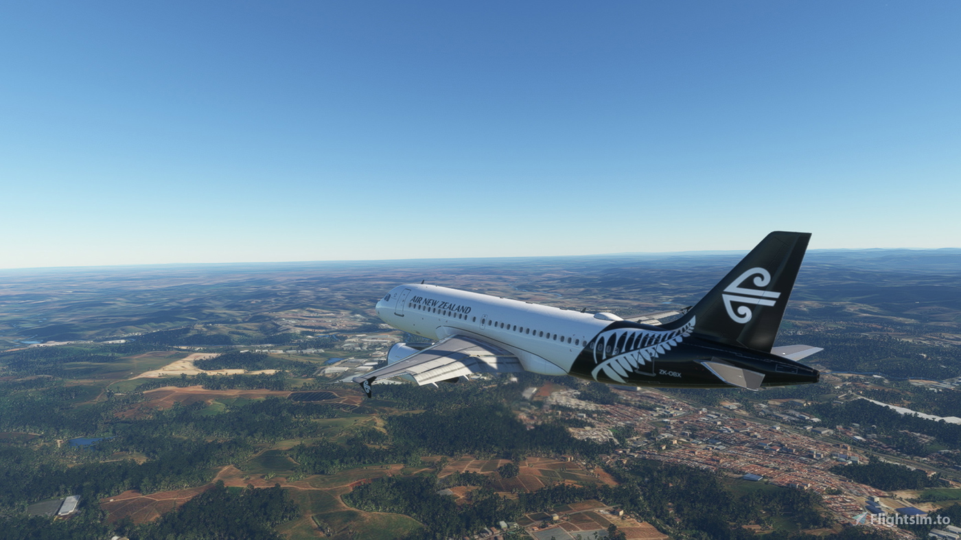 Air New Zealand A319Ceo 8k for Microsoft Flight Simulator | MSFS
