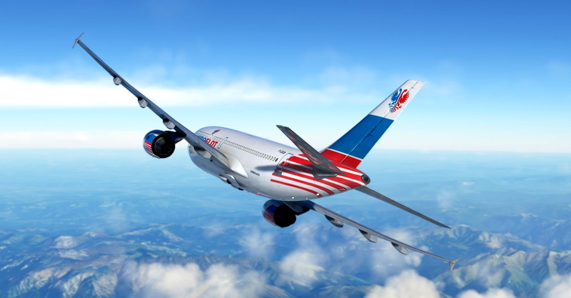 Airbus A310-300 Aeroflot (F-OGQS) for Microsoft Flight Simulator | MSFS