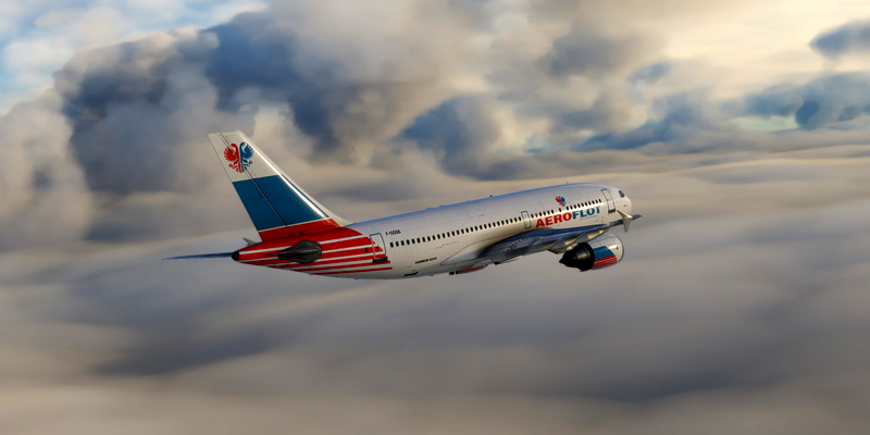 Airbus A310-300 Aeroflot (F-OGQS) for Microsoft Flight Simulator | MSFS