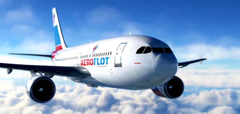 Airbus A310-300 Aeroflot (F-OGQS) for Microsoft Flight Simulator | MSFS