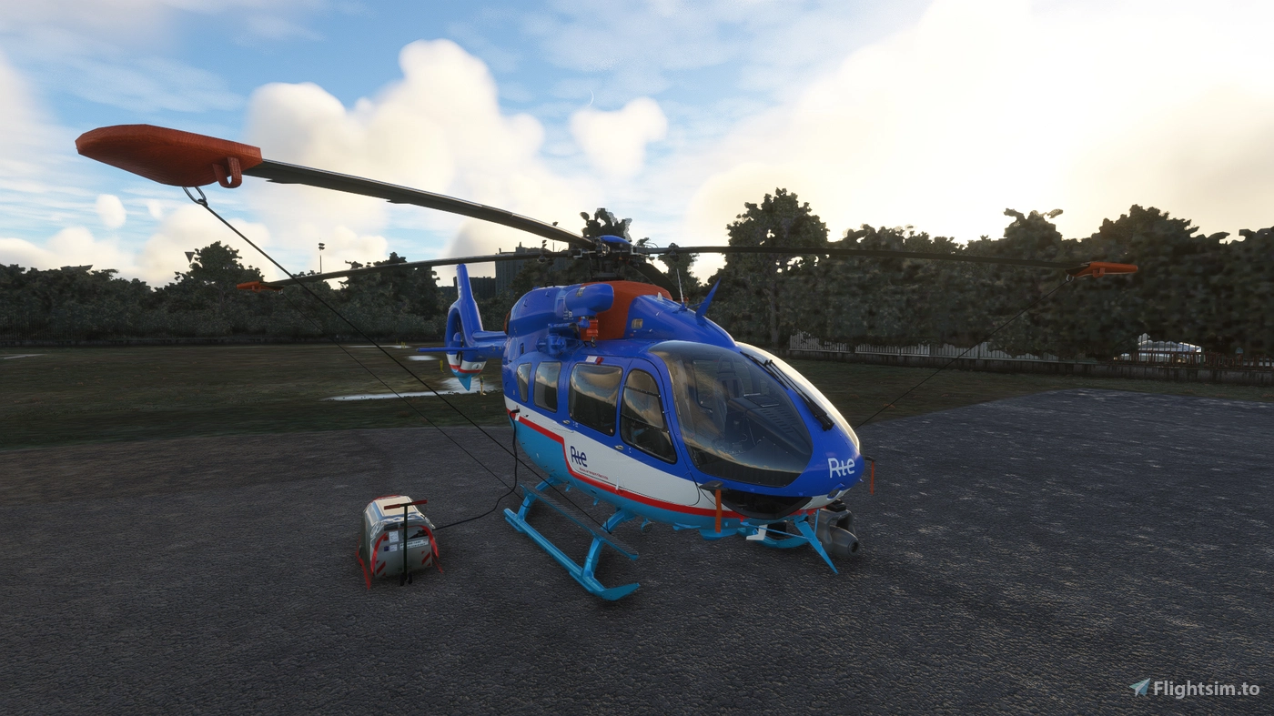 Airbus H145 - RTE (Airtelis) - 4 VERSIONS for Microsoft Flight Simulator | MSFS