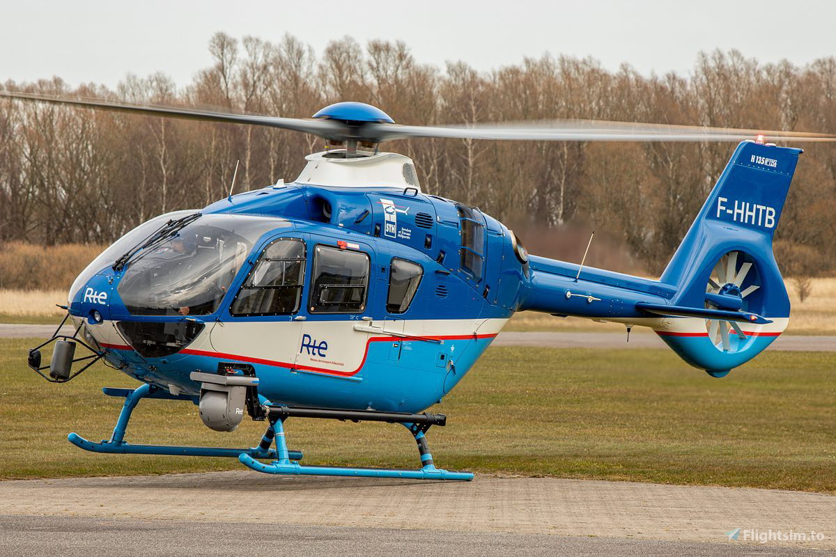 Airbus H145 - RTE (Airtelis) - 4 VERSIONS for Microsoft Flight Simulator | MSFS