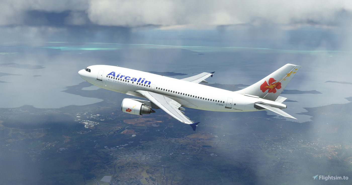 Aircalin / Air Calin "1983 livery" "F-OHPX" IniBuilds A310-300 for ...